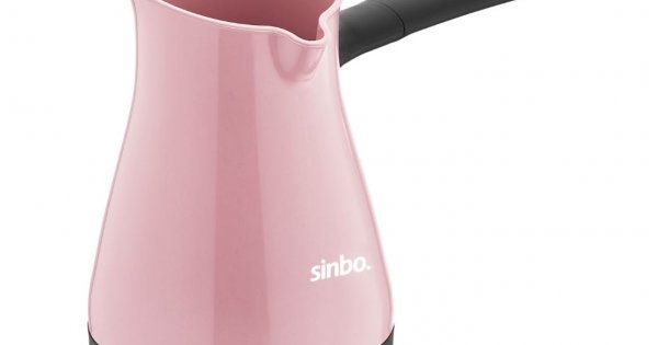 Ηλεκτρικό μπρίκι "SINBO" 1000W 0,4l σε ροζ χρώμα | Klikareto.com